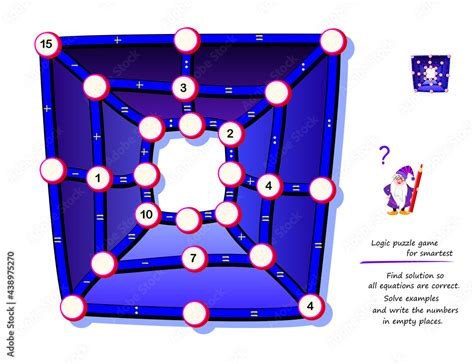 Logic Puzzle Game For Smartest Find Solution So All Equations Are