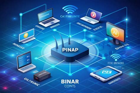 Efficient Network Configuration Tcpip Setup Premium Ai Generated Image
