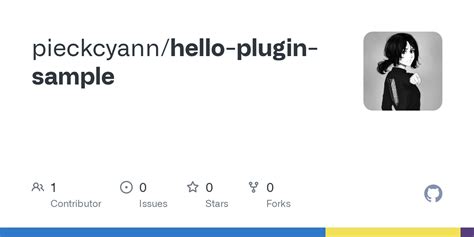 Github Pieckcyannhello Plugin Sample