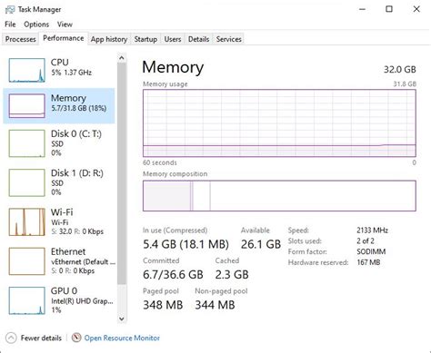Windows 10 Only Using Half The Installed Ram Solved Windows 10 Forums