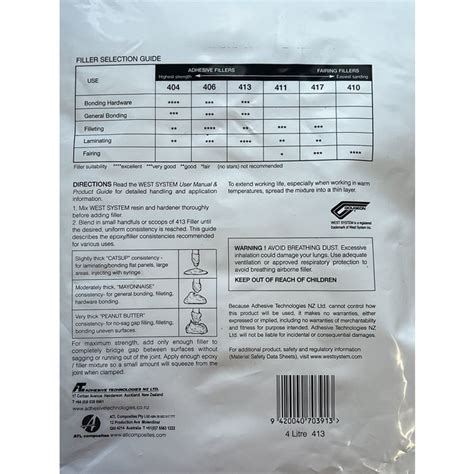 West System 403413 Microfibers 4l