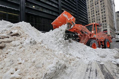 How Washington Dc And New York City Clean Up After Blizzard Abc News