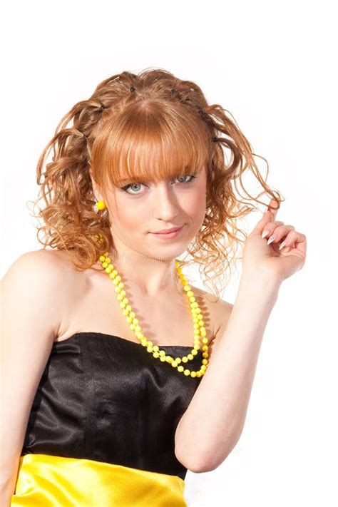 La Bella Ragazza Fotografia Stock Immagine Di Sorridente 13265920