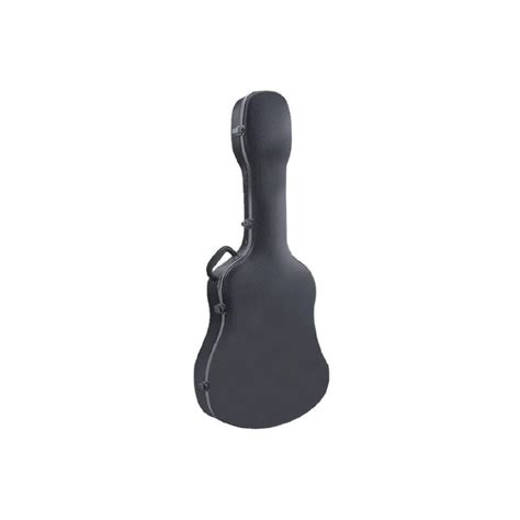 Ek Estuche Guitarra ClÁsica De Abs Y Carbono Negro