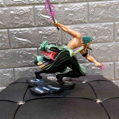 فیگور زورو انیمه وان پیس ۳ شمشیر فروشگاه یونیکورن آبی فیگور انیمه