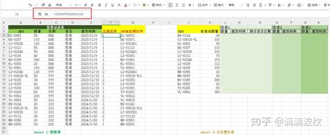 Excel 统计数据出现次数 countif函数应用 知乎