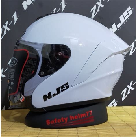 Jual Stiker Helm White Shopee Indonesia