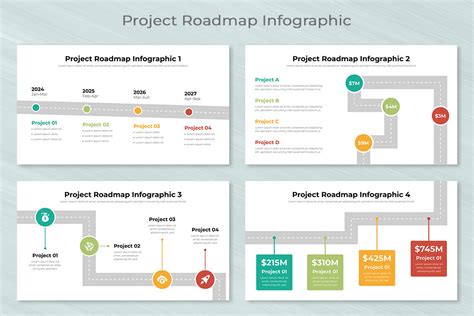 Business Plan Roadmap Infographic Mighty Slide