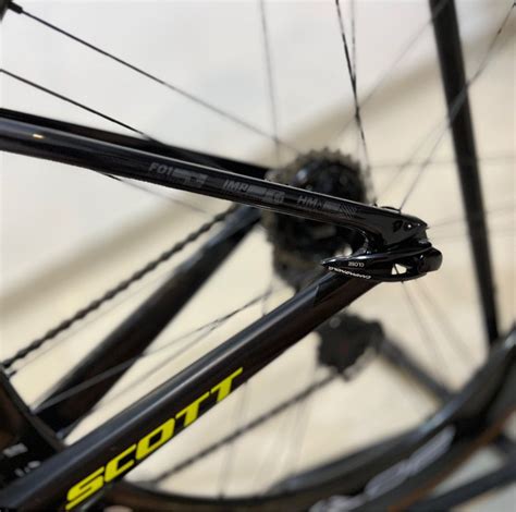 Frameset Scott Foil Rc Rims Brake With Original Scott Syncros Aero Carbon Integrated Handlebar