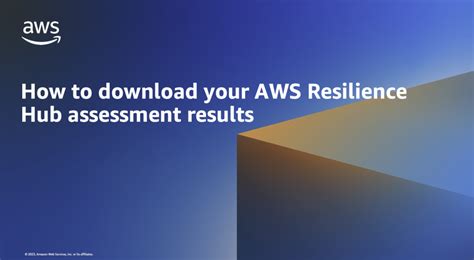 Aws Resilience Hub Aws Cloud Operations Blog