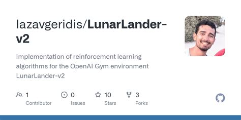 Github Lazavgeridislunarlander V2 Implementation Of Reinforcement Learning Algorithms For