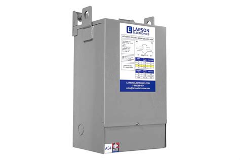 Larson Electronics 5 Kva Isolation Transformer 208v Primary 120