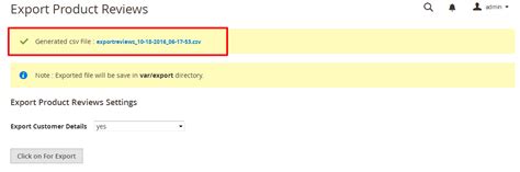 Magento 2 Import Export Product Reviews Extension Magebees