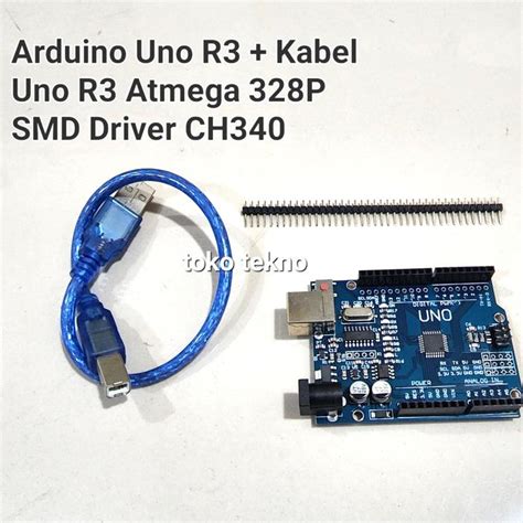 Jual Uno R3 Development Boad Atmega328p Ch340 Arduino Uno R3 Ch340 Ada Kabel Jakarta Utara