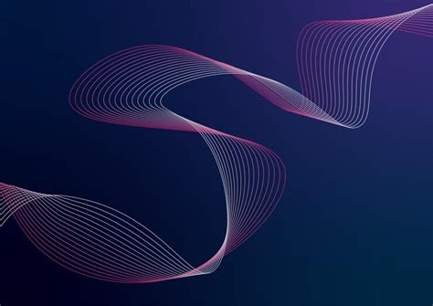 Premium Vector Abstract Colorful Wave Lines Background