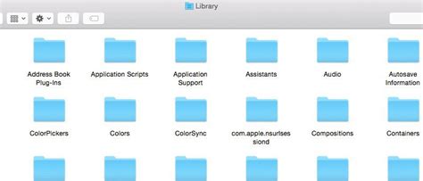 How To View And Access The Library Folder In Os X