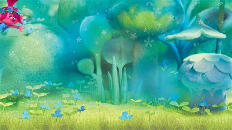 This Is Trolls Background Pflanzen