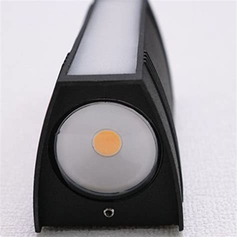 Modern Style Rectangular Led Wall Lamps Metal 3 Light Wall Lighting Ideas White Light Fixture