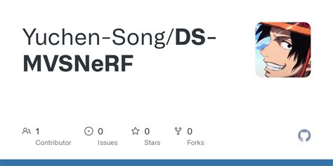 Github Yuchen Song Ds Mvsnerf