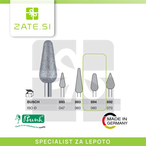 Busch 894 060 Hp Brus Diamant Zatesi