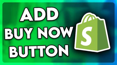 How To Add Buy Now Button On Shopify Product Page YouTube