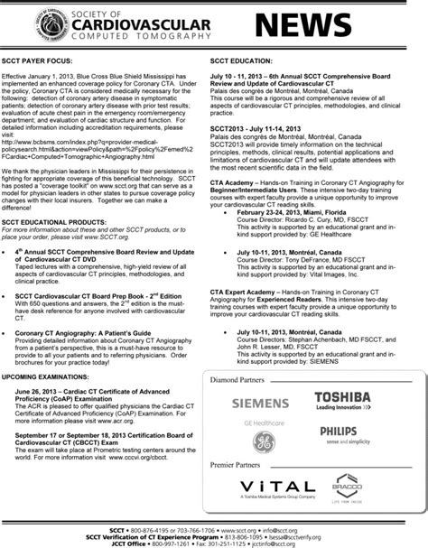 Society News Journal Of Cardiovascular Computed Tomography