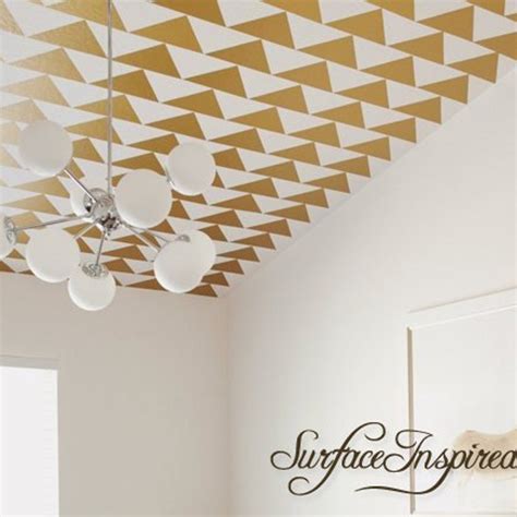 Triangle Wall Decal Etsy