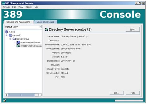 How To Install 389 Directory Server On CentOS 7 LookLinux