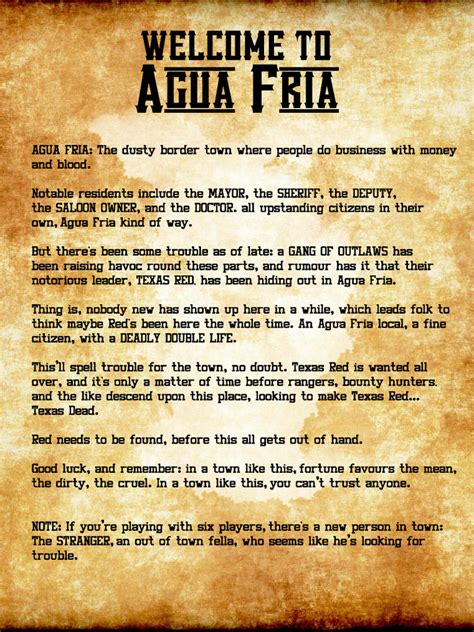 Strangercharactersheet Pdf