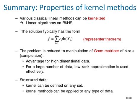 kernel methods for statistical learning kenji fukumizu mlss 2012
