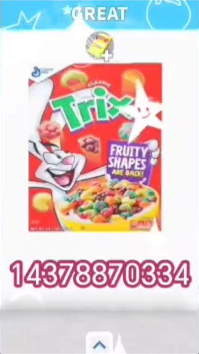 Cereal Decal Codes In Bloxburg Youtube