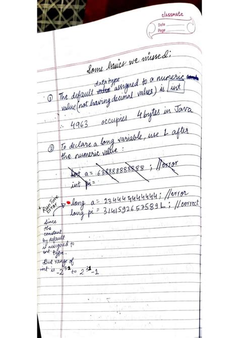 Icse Computer Applications Class X Handwritten Notes Pdf