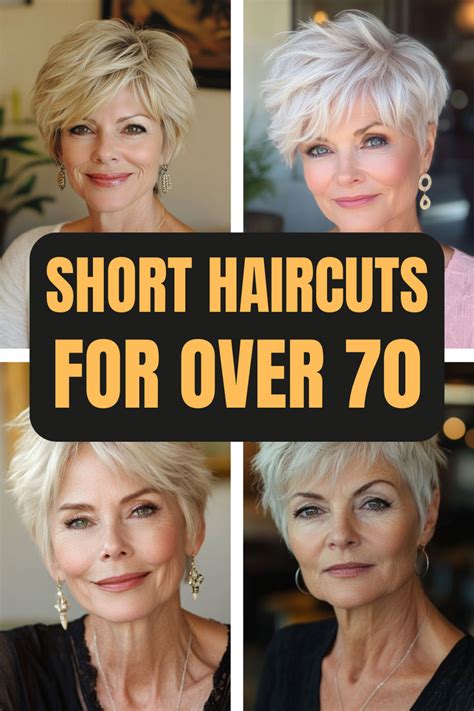 23 Short Haircuts For Women Over 70 That Are Stylish And Easy To