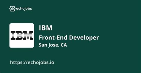Hiring Front End Developer San Jose Ca Html Css Java Sql Python