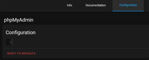 Home Assistant Community Add On Phpmyadmin Home Assistant Os Home Assistant Community