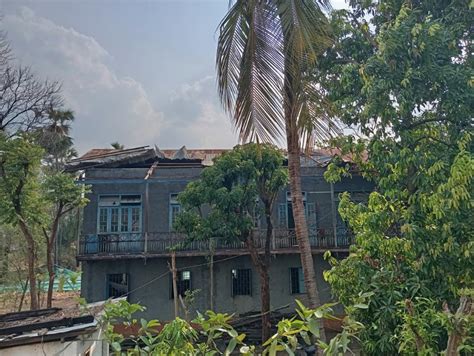 မင်းလှမြို့နယ်တွင် မိုးသက်လေပြင်းတိုက်ခတ်မှုကြောင့် ဘုန်းကြီးကျောင်း ၁ ကျောင်းနှင့် လူနေအိမ် ၂