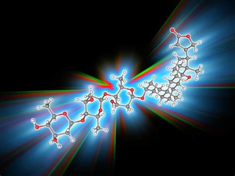 Digitoxin Poison Molecule 1 Photograph By Laguna Design Science