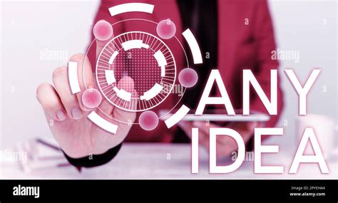 Conceptual Caption Any Idea Word Written On Asking People If They Have Thoughts About Case Or