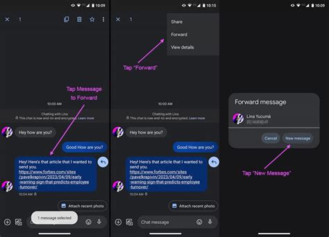 how to forward a text message to any device — linkedphone