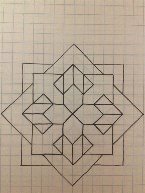 Geometric Graph Paper Drawing Patterns Pattern Matching Algorithms