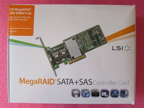Amazon Com LSI Logic LSI00333 MegaRAID SAS 9286CV 8e 8Port 6Gb S PCIE3 0 1GB Controller Card