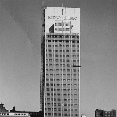 1962 Un Siège Social Moderne Hydro Québec