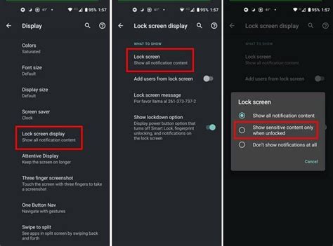 How To Hide Sensitive Info On Your Lock Screen Android Technipages