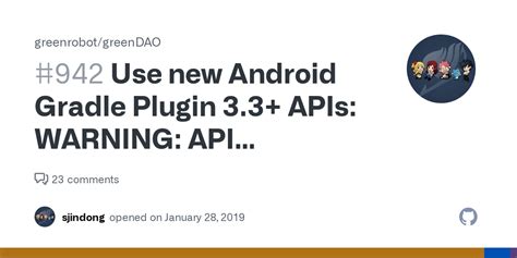 Use New Android Gradle Plugin 33 Apis Warning Api Variant