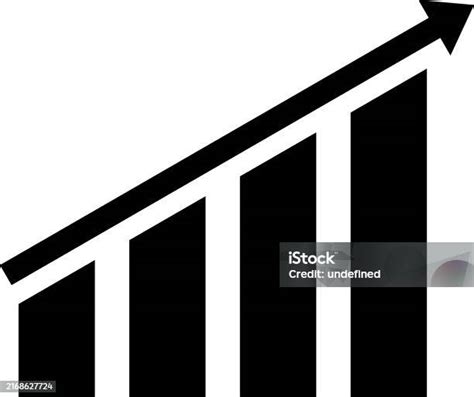 성장 그래프 아이콘 벡터 고립 평면 스타일 기호 벡터 일러스트 레이 션 개념에 대한 스톡 벡터 아트 및 기타 이미지 개념 개념과 주제 경제 Istock