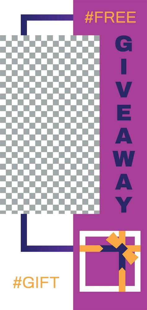 Giveaway Story Abstract Geometrical Social Media Story Template 36184303 Vector Art At Vecteezy