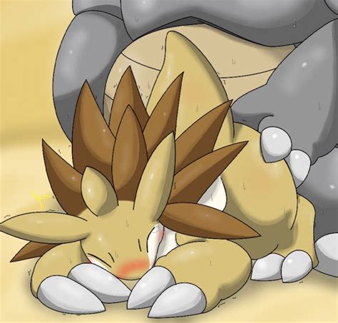 Rule 34 Blush Feral Nintendo Pokémon Species Pokemon Pokemon Species Rhydon Sandslash Sex
