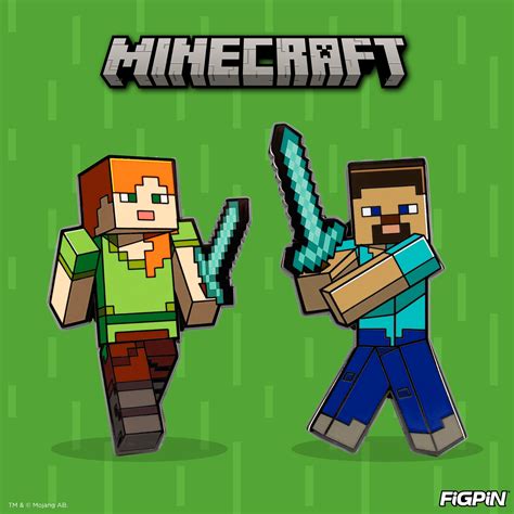 More Minecraft Figpins