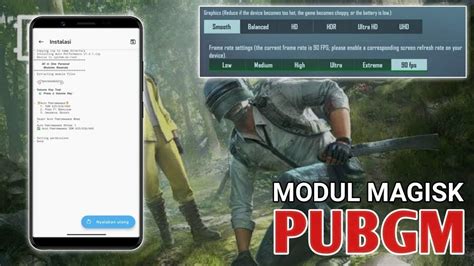 Module Magisk Gaming Terbaik Auto Performance Injector For PUBG Mobile Unlock Grafik 90 FPS