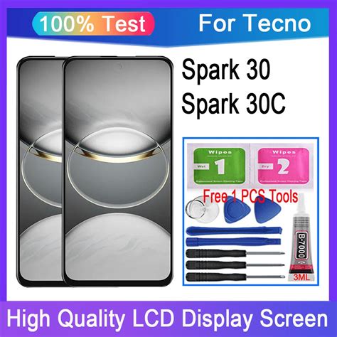 Original Display Tecno Spark 30c Kl5 Spark 30 4g 5g Lcd Touch Screen Replacement Shopee Malaysia